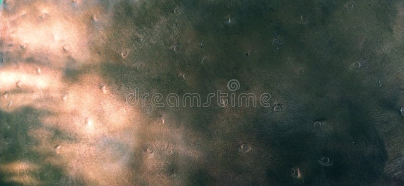 Bronze Metal Surface. Uneven Metal Texture with Scratches, Gouges and ...