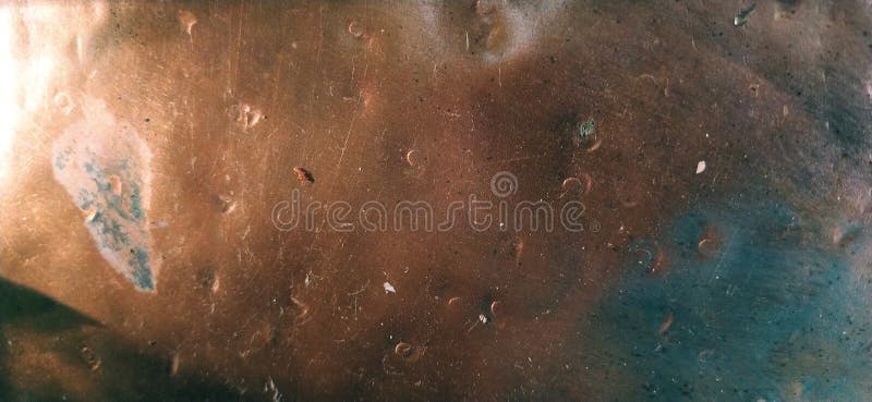Bronze Metal Surface. Uneven Metal Texture with Scratches, Gouges and ...