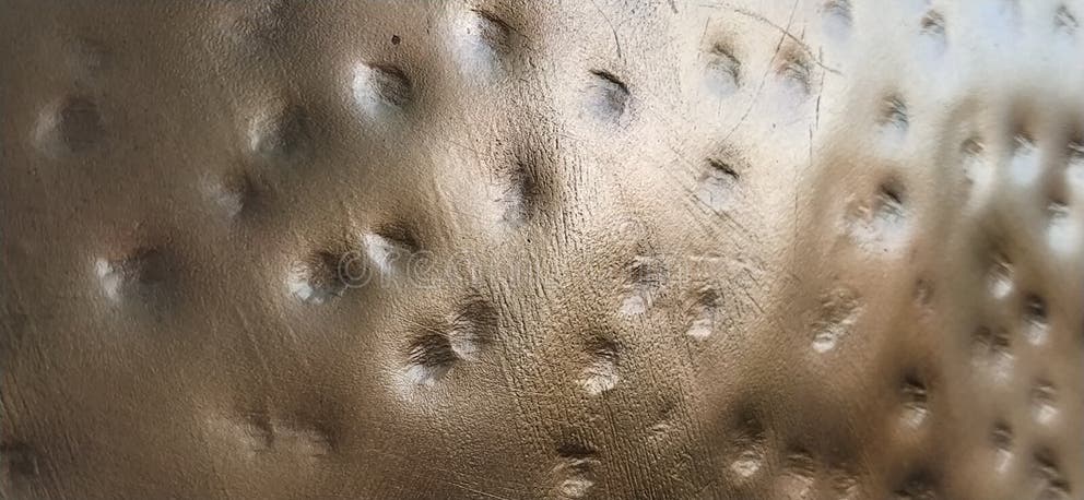 Bronze Metal Surface. Uneven Metal Texture with Scratches, Gouges and ...