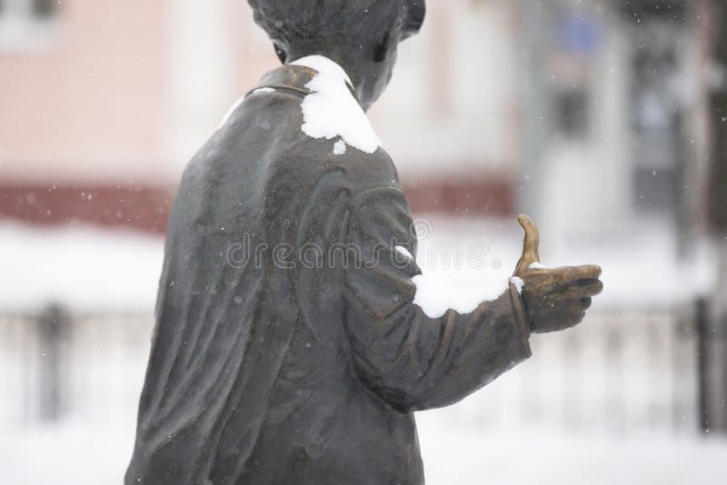 Bronze Statue Pointing Finger Stock Photos - Free & Royalty-Free Stock ...