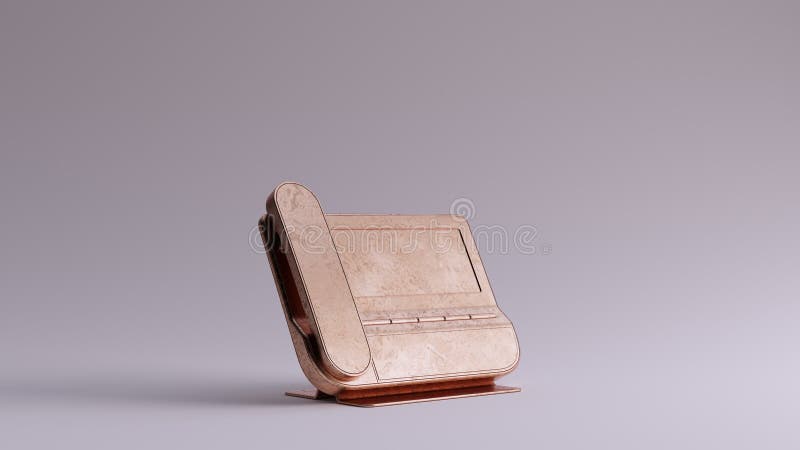 Bronze Office Phone stock illustration. Illustration of graphic - 185635401