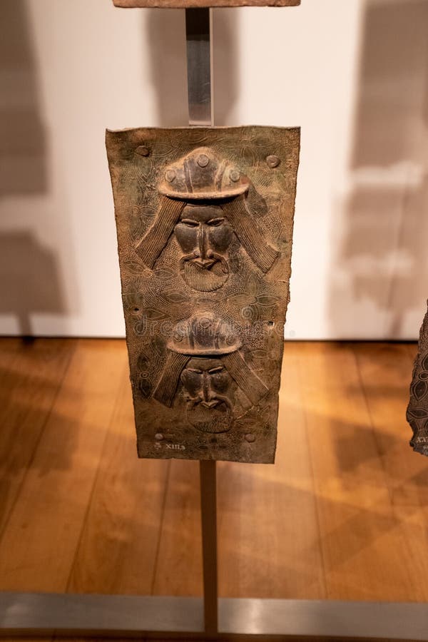 Bronze Relief Sculpture Mounted on a Vertical Stand, British Museum, Uk ...