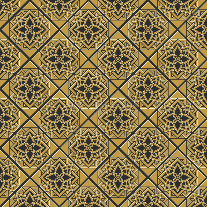 Bronze seamless pattern stock vector. Illustration of design - 88013628