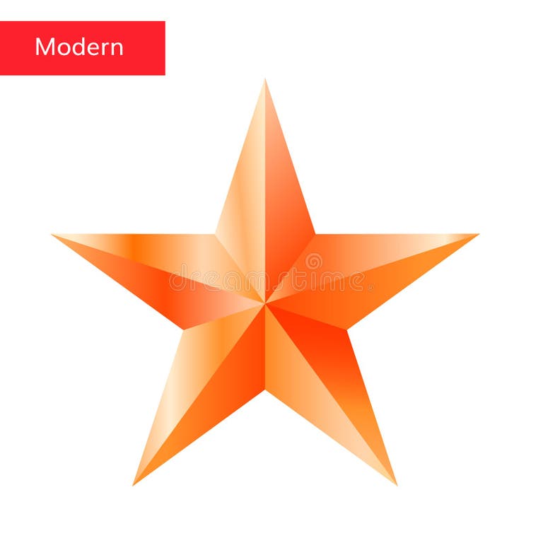 Bronze star vector 3d icon stock vector. Illustration of gold - 90168690