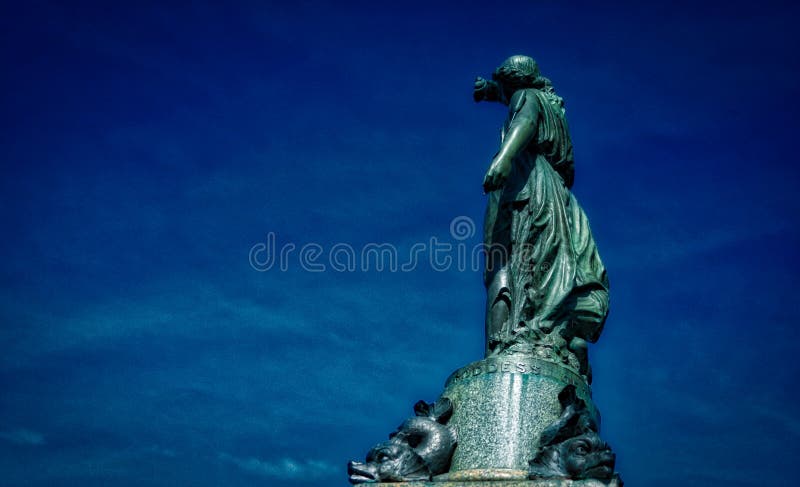 Victoria goddess stock photo. Image of empire, century - 74923382