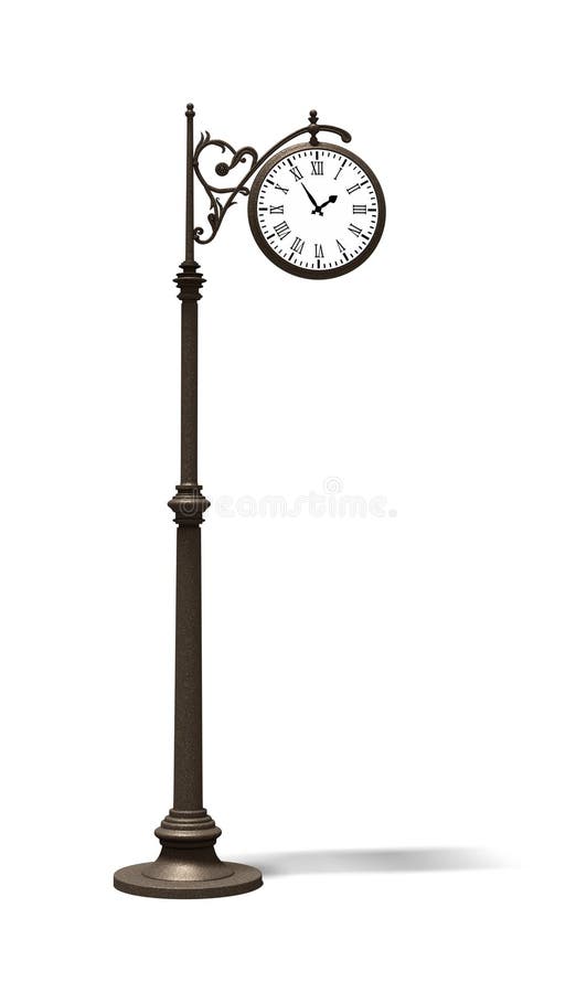 Old Street Clock Stock Illustrations – 3,138 Old Street Clock Stock ...