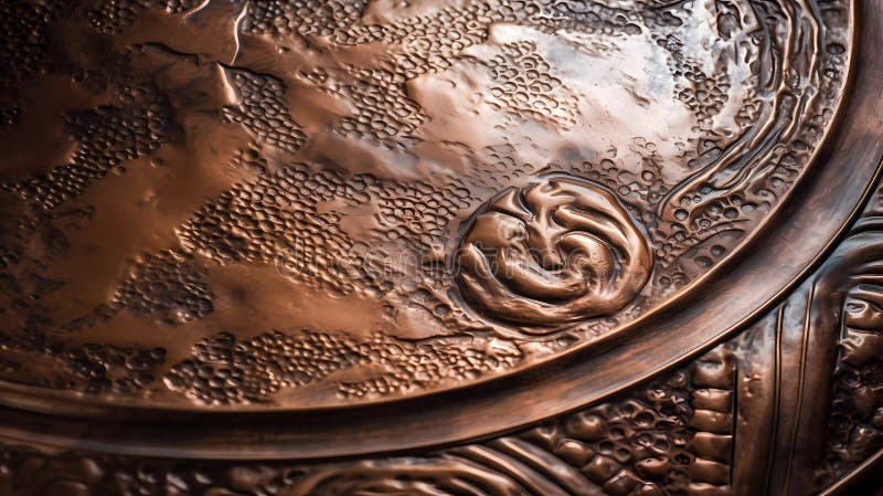 Bronze Texture, Brushed Bronze Plate. Scratched Grunge Bronze Plate ...