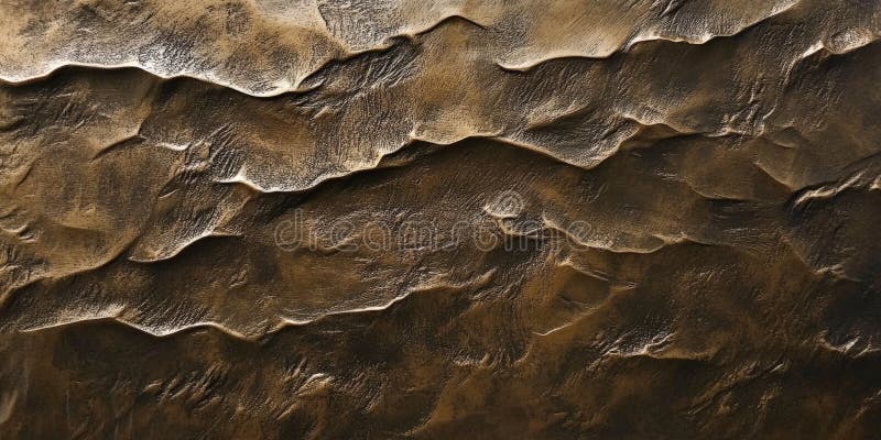 A Bronze Textured Surface with a Rough, Etched Finish, Featuring ...