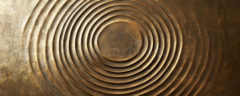 A Bronze Textured Surface with a Smooth, Satin-like Finish, Highlighted ...