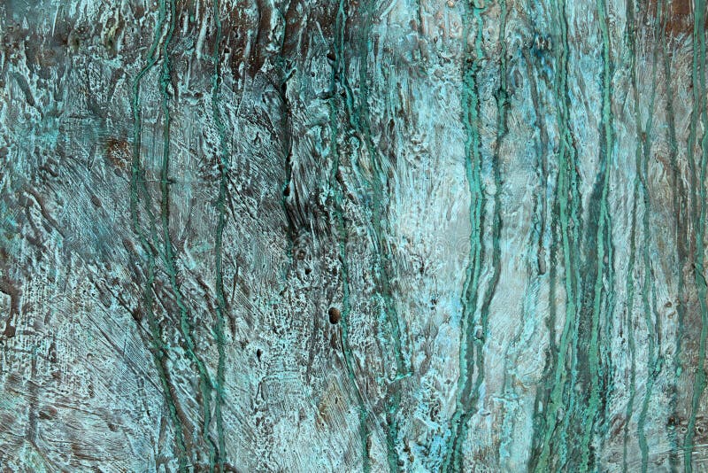 Bronze Verdigris Background Stock Image - Image of abstract, grunge ...