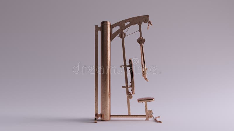 Bronze Weights Machine stock illustration. Illustration of healthcare ...