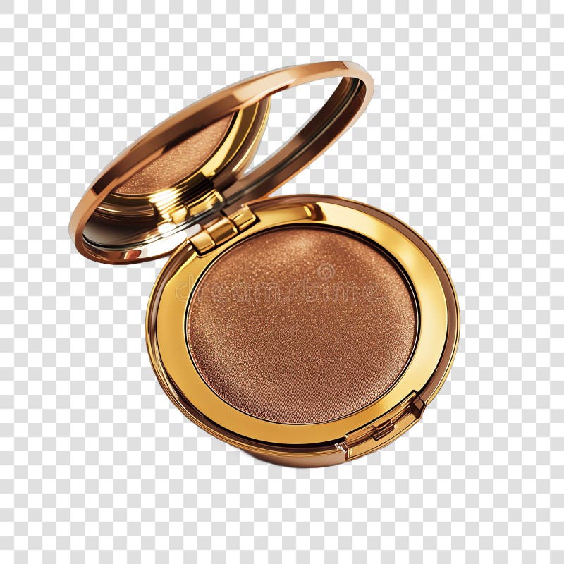 Bronzer compact stock illustration. Illustration of palette - 341464686