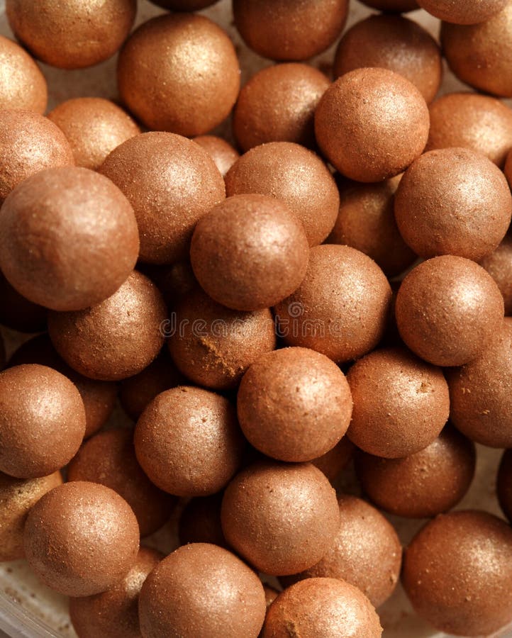 Bronzing pearls stock image. Image of cosmetic, brown - 11416545