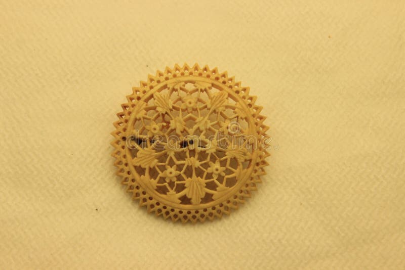 Old Female Brooch. Steampunk Macro. Russia. Stock Illustration ...