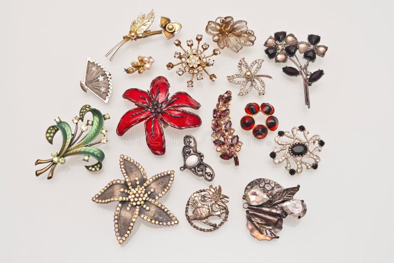 Brooches stock photo. Image of design, brooch, glimmer - 20328956