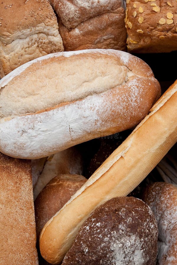 Verkopend Brood Op De Markt, Nederland Stock Afbeelding - Image of ...