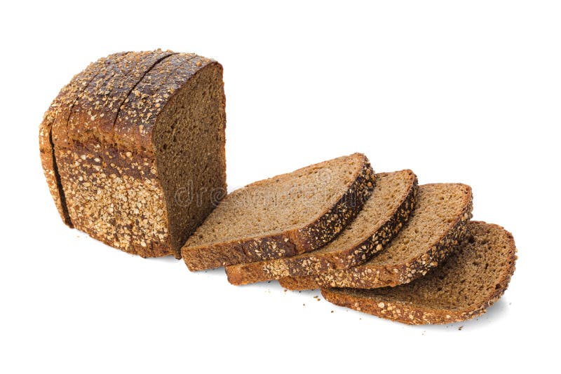 Brood van roggebrood stock afbeelding. Image of diner - 114213181