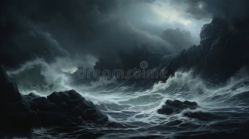 Tumultuous waves,blue sea stock image. Image of summer - 47911819