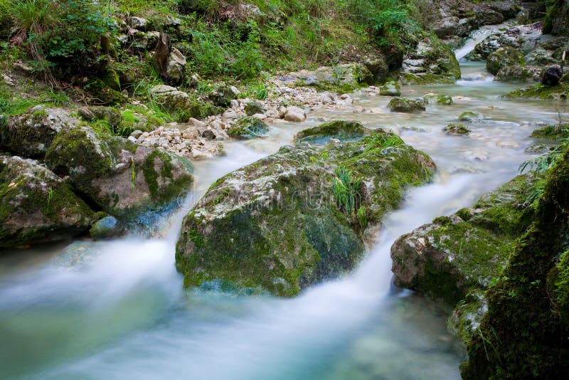 Brook stock image. Image of stone, water, saints, nature - 12111189