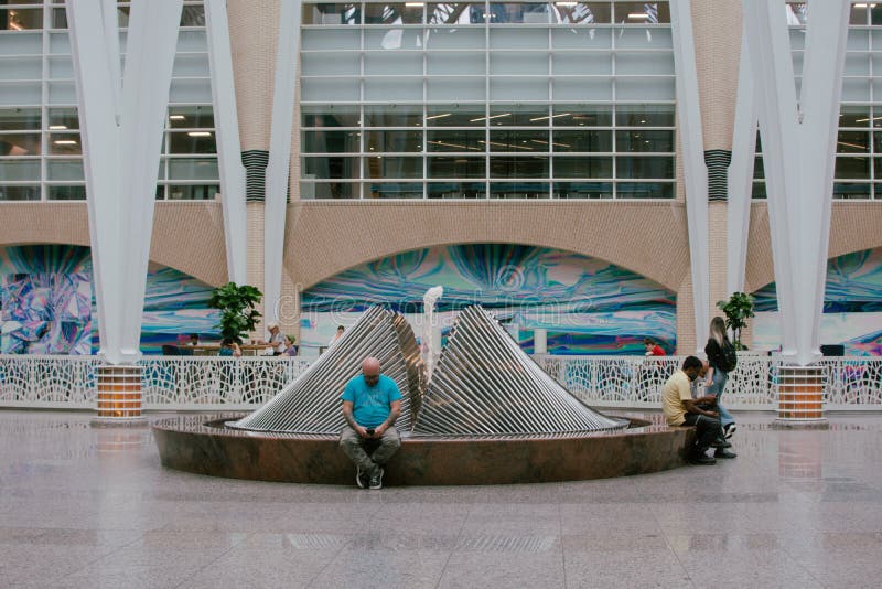 Brookfield Place Atrium in Toronto, on, Canada Editorial Photography ...
