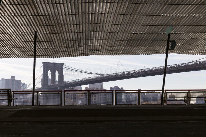 Brooklyn Bride, New York City Stock Image - Image of outdoor, modern ...