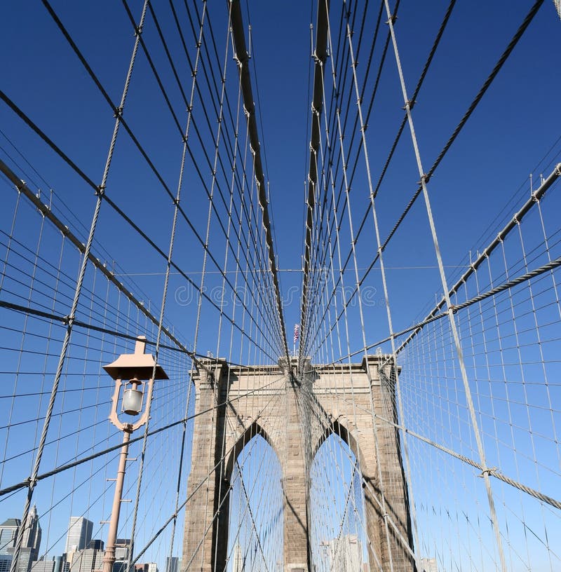 Brooklyn Bridge stock image. Image of building, york - 12209393