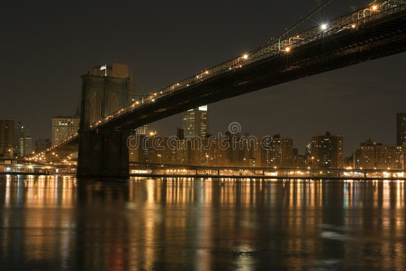 Brooklyn Bridge stock photo. Image of brooklyn, city - 14302616