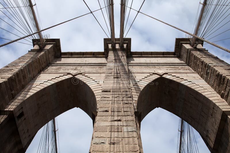 Brooklyn Bridge stock image. Image of brooklyn, modern - 21829187
