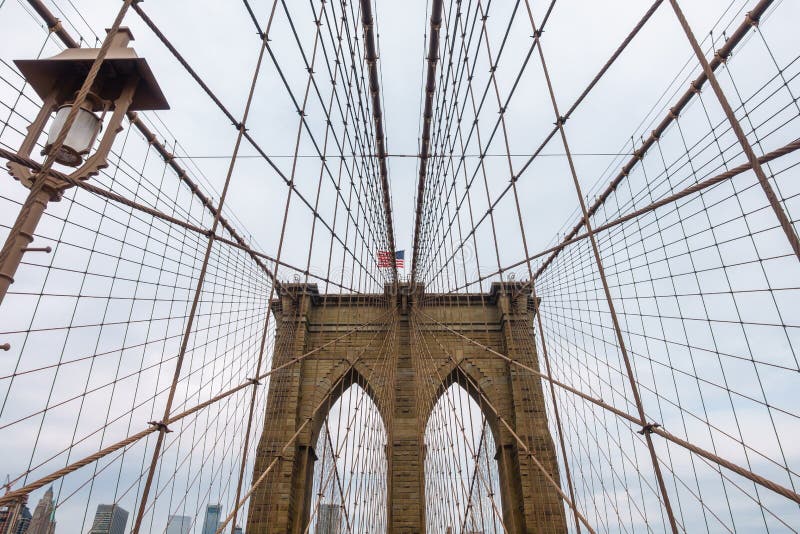 Brooklyn Bridge at Day Time Stock Photo - Image of city, landmark ...