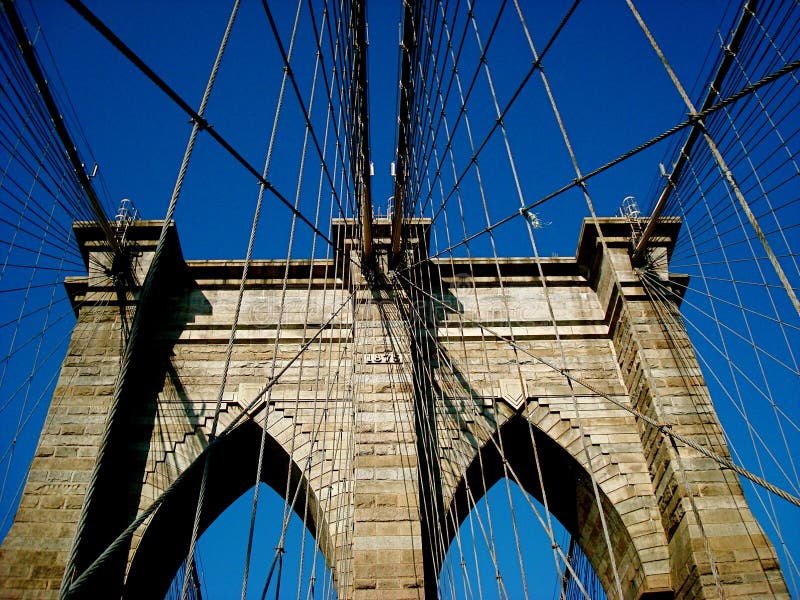 Brooklyn Bridge stock photo. Image of brooklyn, cable - 72267510