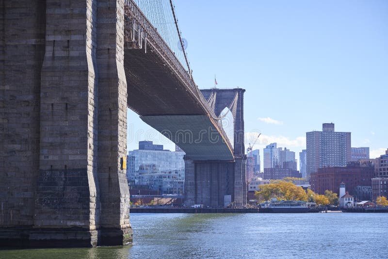 Brooklyn Bridge editorial photo. Image of brooklyn, harbor - 84265551