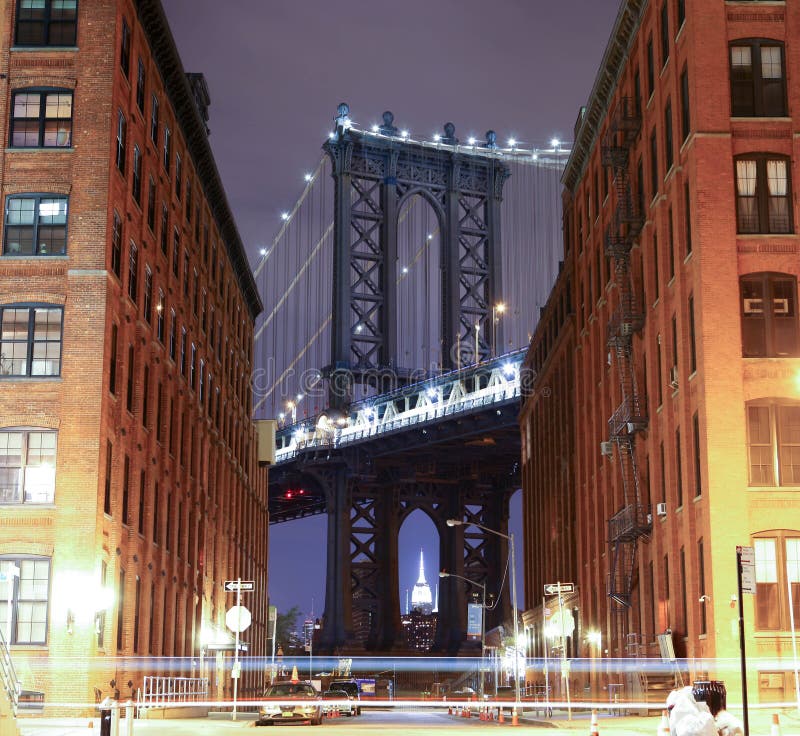 Brooklyn Bridge in New York. Photo Was Shot from Brooklyn S Side. Stock ... Brooklyn Bridge in New York. Photo Was Shot from Brooklyn S Side. Stock ...