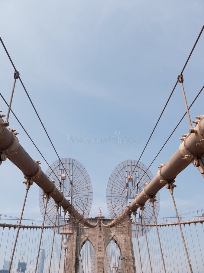 Brooklyn Bridge NYC stock image. Image of international - 109210681