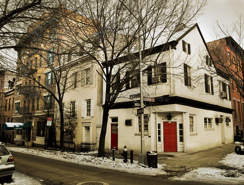 Brooklyn Heights stock photo. Image of brooklyn, snow - 25739804