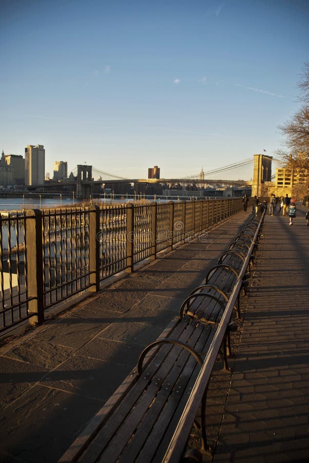 Brooklyn heights promenade stock photo. Image of america - 43053920
