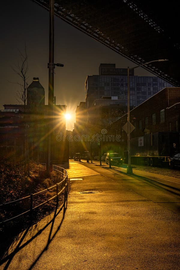 A Sunrise Under De Bridge in Puerto Progreso Editorial Photography ...