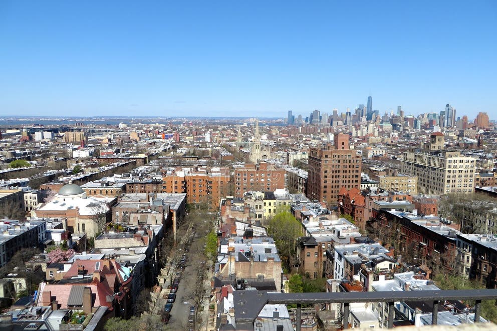 Brooklyn stock photo. Image of brookly, overlooking, streets - 40210642