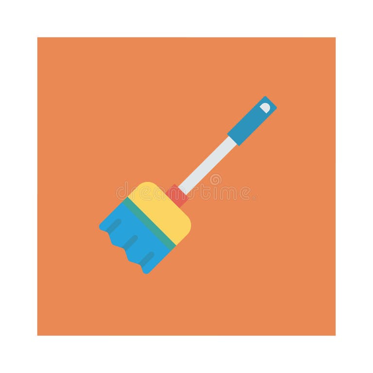 Broom stock vector. Illustration of besom, interface - 102317323