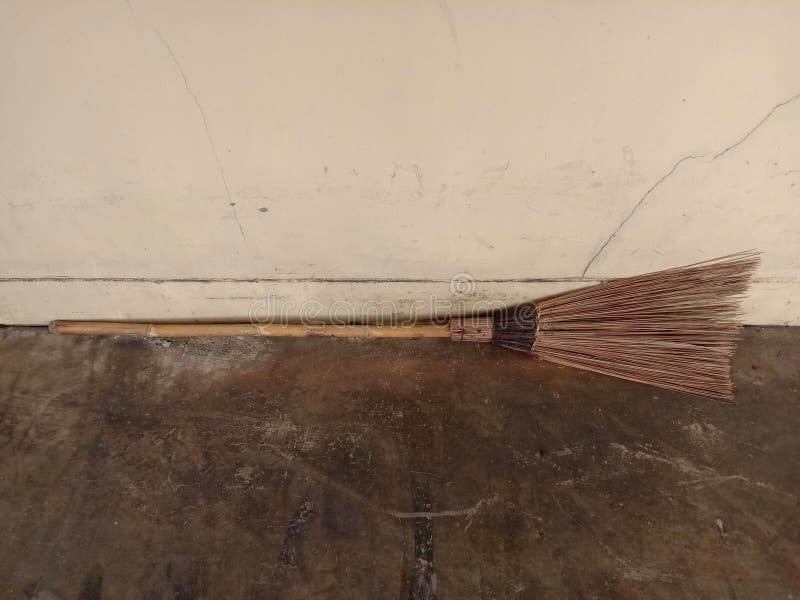 Broom in the Coconut Tree is a Broom Made from the Petioles of the ...