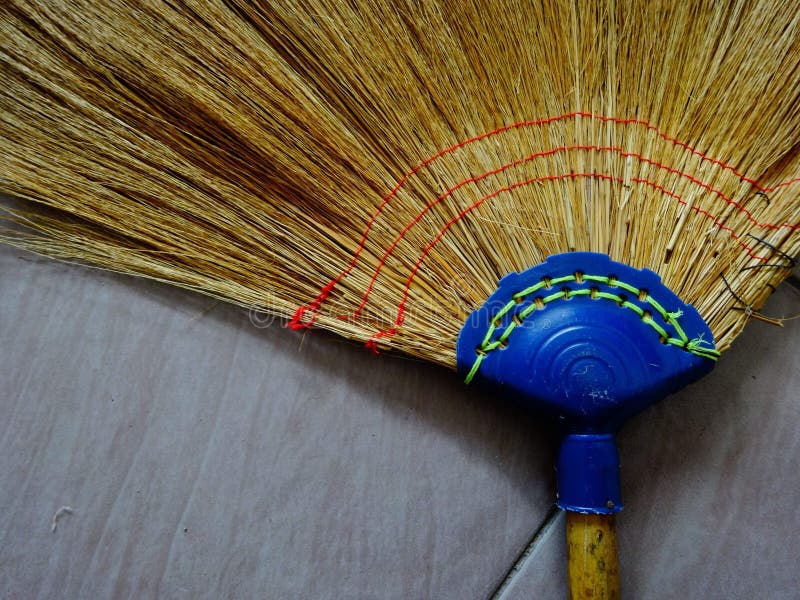 Broom stock photo. Image of handmade, garbage, broom - 139037874
