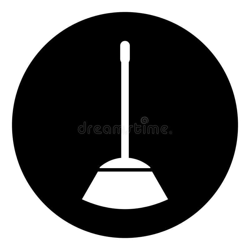 Broom icon design stock vector. Illustration of silhouette - 331429354