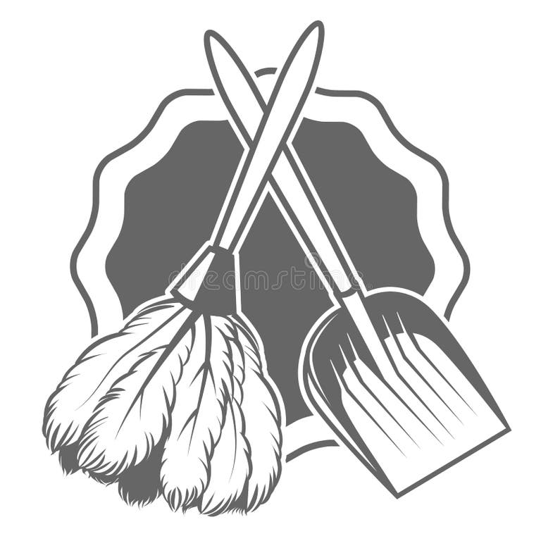 Broom Duster Stock Illustrations – 6,095 Broom Duster Stock ...