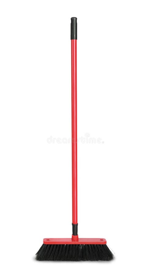 Broom stock photo. Image of isolated, color, dusting - 25933724