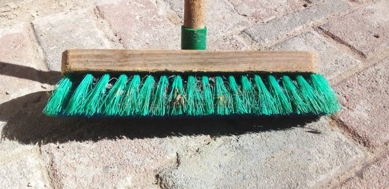 The Broom Under Speculation Stock Photo - Image of number, floor: 241244442