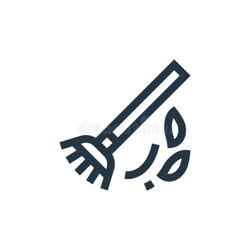 Broom Vector Icon. Broom Editable Stroke. Broom Linear Symbol for Use ...
