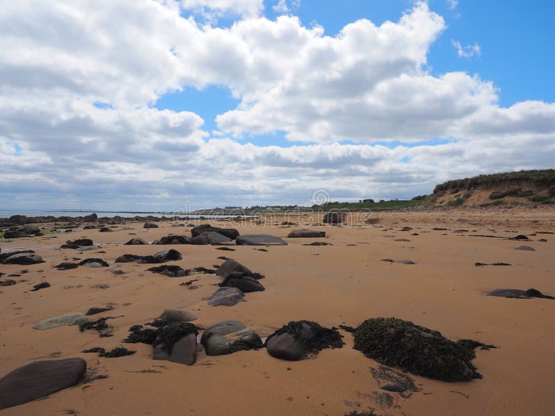Brora Beach Sutherland Scotland Stock Photo - Image of vistsa, tourism ...