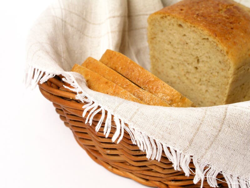 Brot im Korb stockfoto. Bild von brot, korb, essen, speisekarte - 103827842