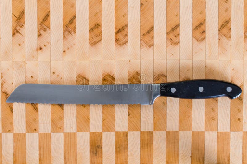 Brot-Messer stockbild. Bild von metzger, chef, vorstand - 32410097