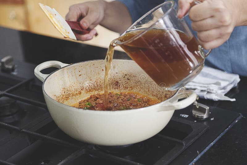 Broth cooking stock photo. Image of horizontal, closeup - 79934148