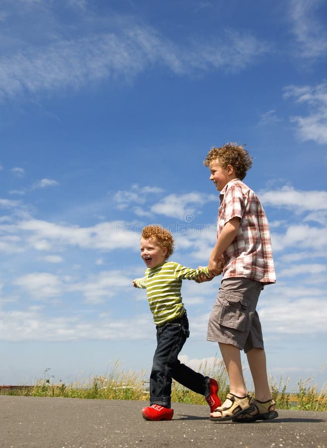 Brother Care stock photo. Image of enthusiastic, goofing - 9910294